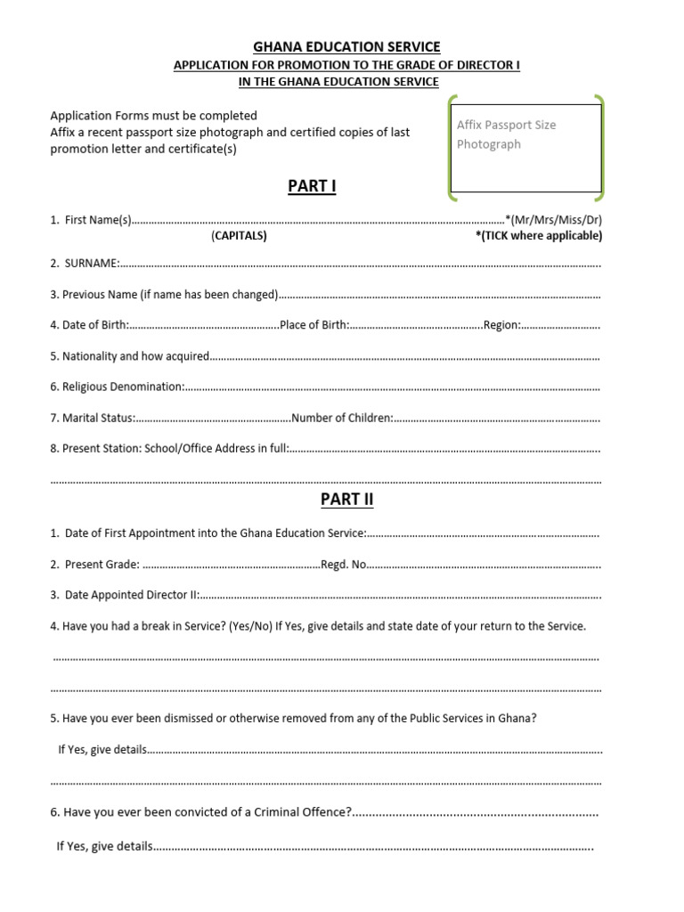 Ges Application Form For Directors | PDF | Justice | Crime & Violence