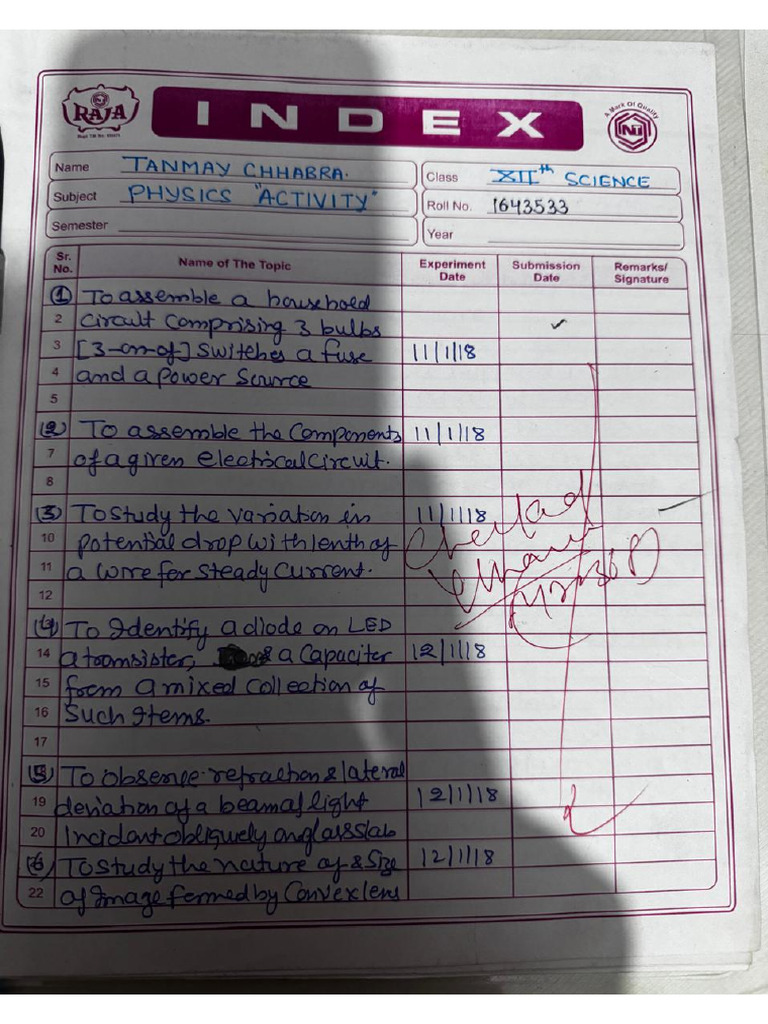 Physics Activity File | PDF