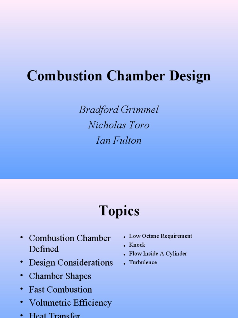 Combustion Chamber Design | PDF | Turbulence | Propulsion