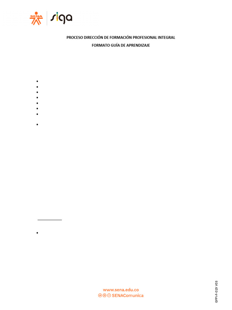 (Guia 4 v3) Gfpi-f-019 Guia de Aprendizaje Andres Lara | PDF | Aprendizaje | Evaluación