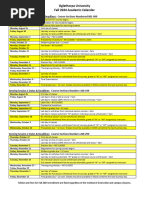 Georgia Tech Fall 2025 Calendar | PDF | Thesis | Qualifications