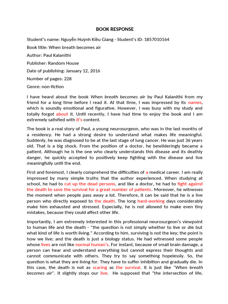 book-response | PDF | Psychology