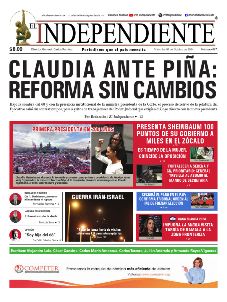 2 El Independiente | PDF | México | Partido Revolucionario Institucional