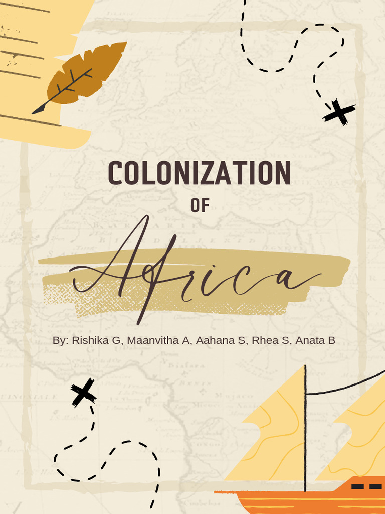 Colonization of Africa Research Pamphlet | PDF | Nigeria | British Empire