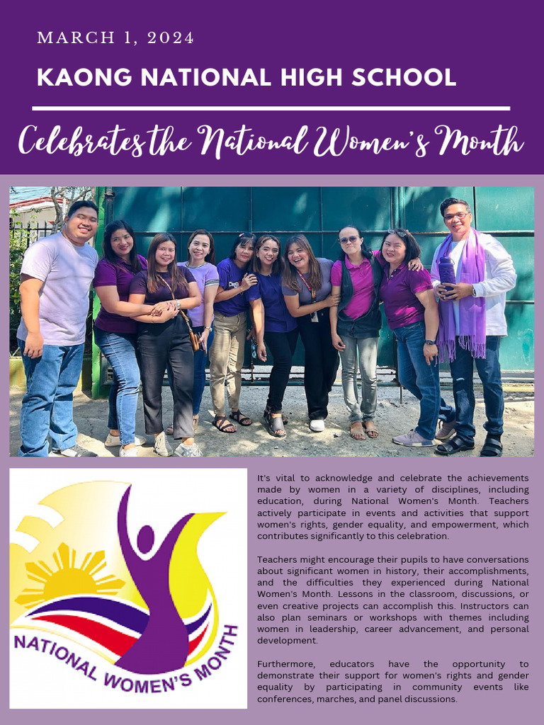 WOMENS MONTH (2) | PDF