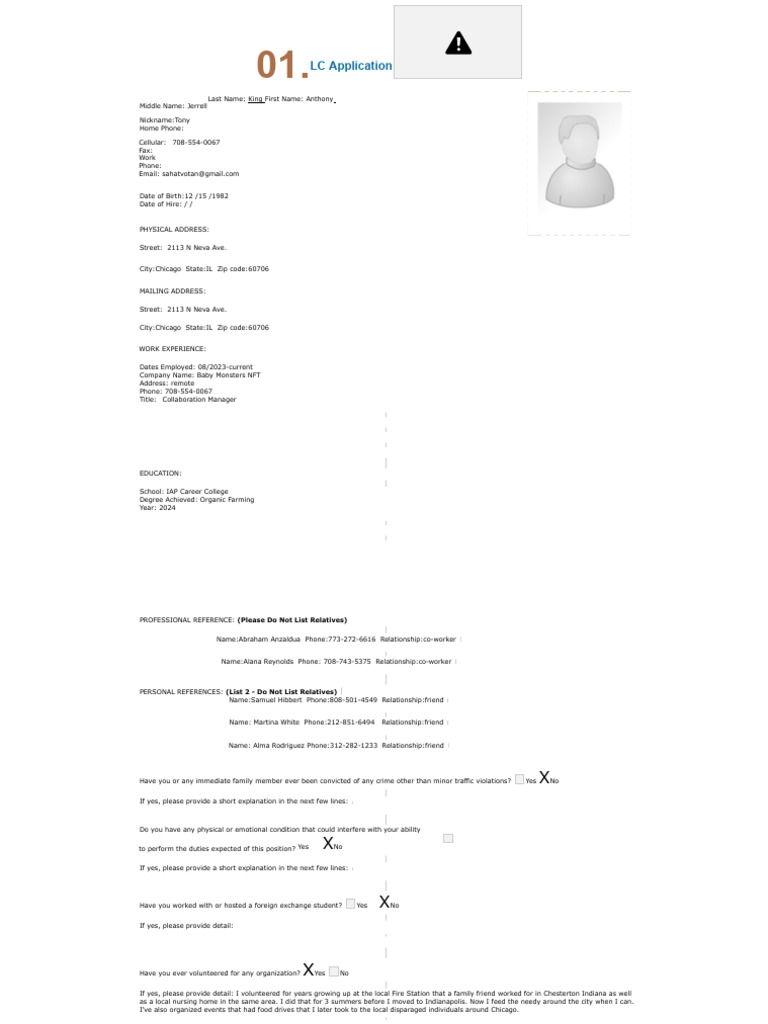 ABC LC Application (1) | PDF