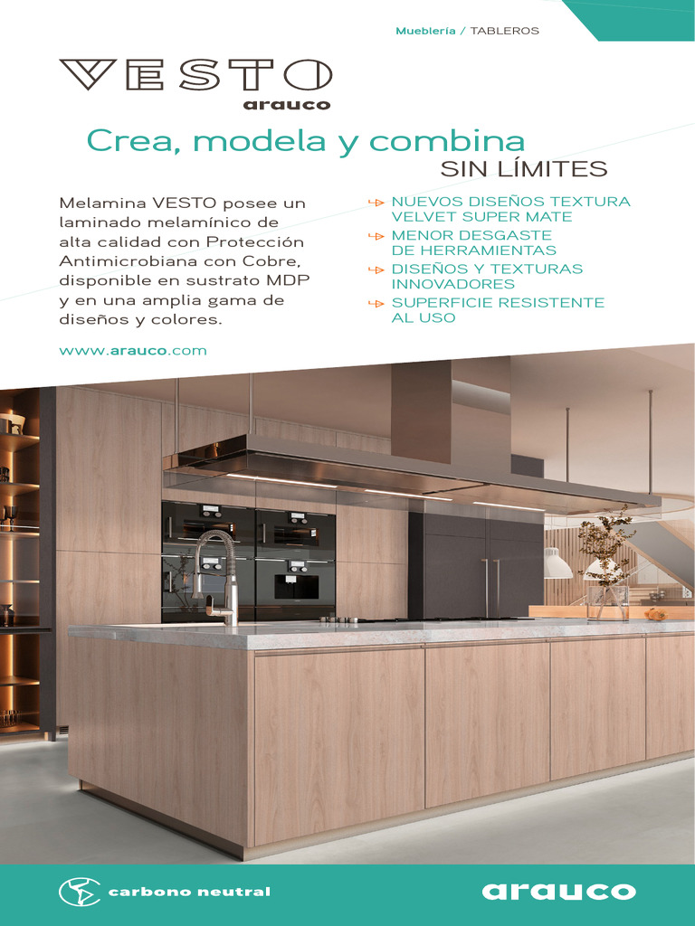 7152_PDF_WEB_CHILE_FICHA_MELAMINA_VESTO_MODIF_21Dic_22-1 | PDF | Cobre ...