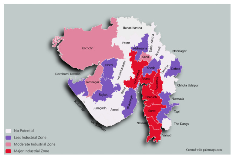 Gujarat Map Cha | PDF