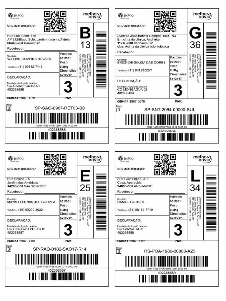 Jadlog E Loggy Flog Crig Crog Trog | PDF