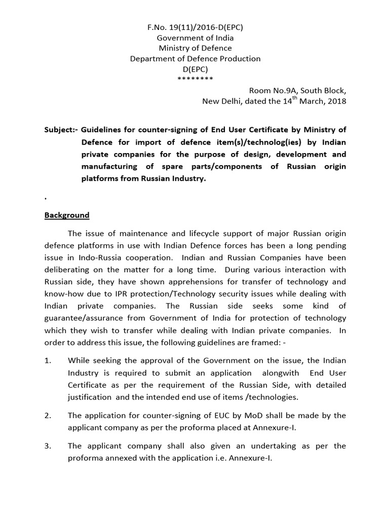 EUC - Russai tersigningfEndUser | PDF | Justice | Crime & Violence