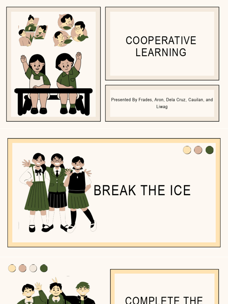 CollaborativeCooperative Learning | PDF | Teachers | Liberal Arts Education