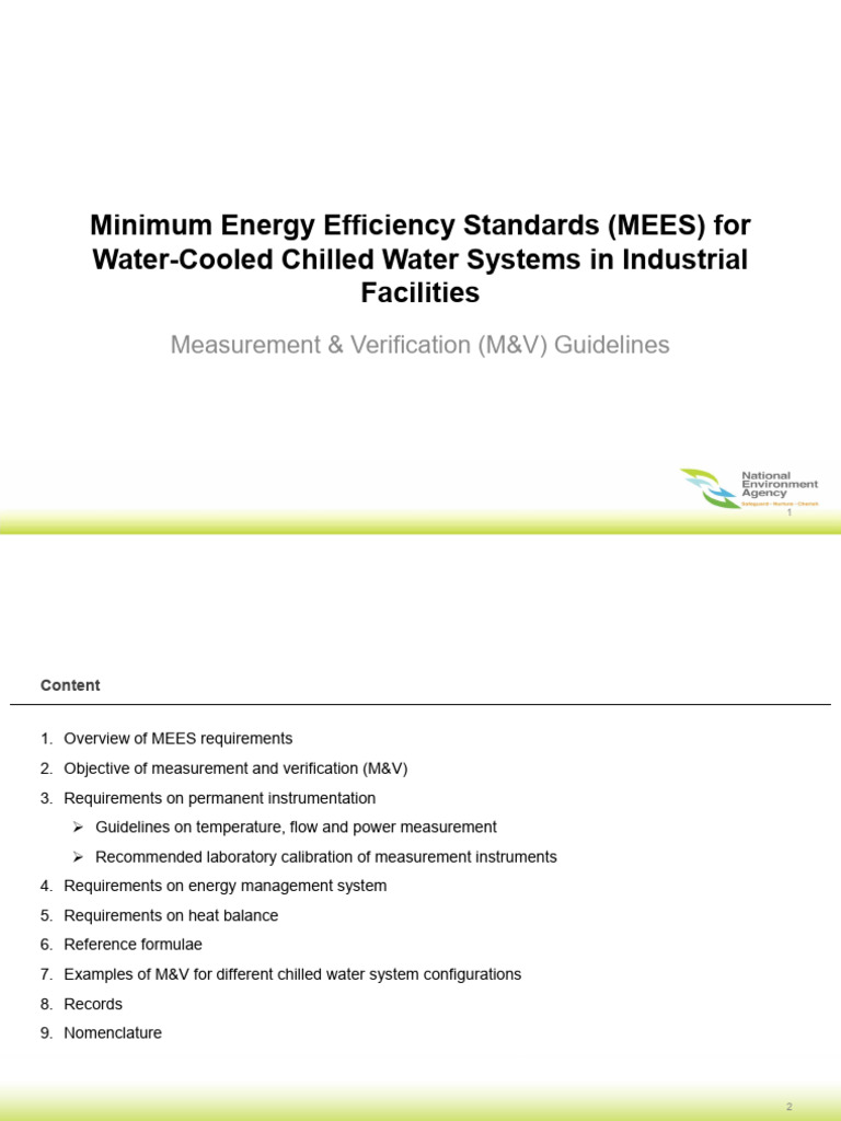 Requirements and Guidelines On M V For Mees Version 1 - 7 Dec 20 | PDF ...