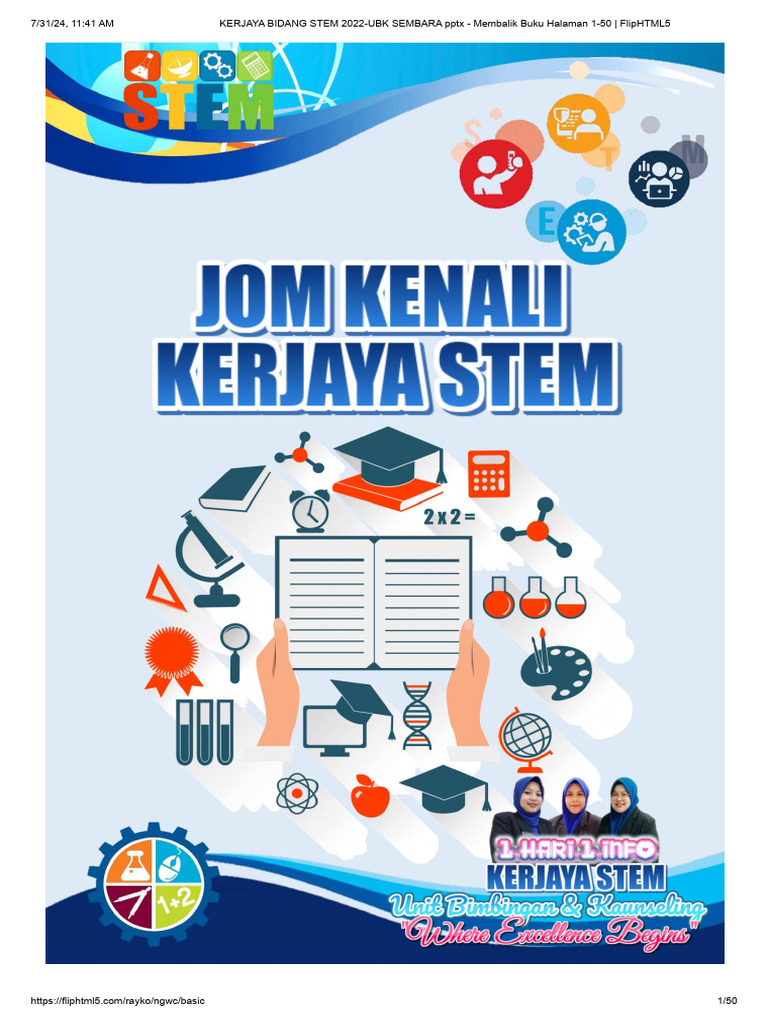 Buku Kerjaya Bidang Stem 2022 | PDF