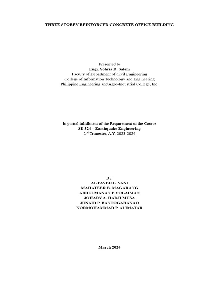 SE-324-Assignment-Final | PDF | Column | Stairs