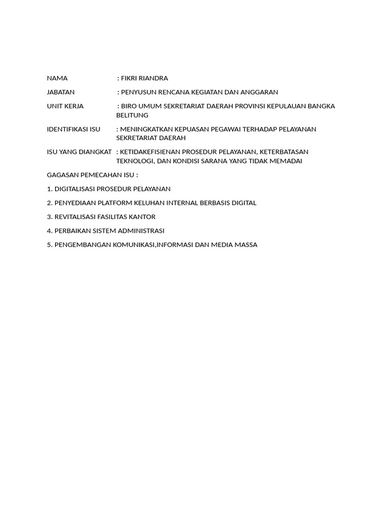 Strategi Meningkatkan Pelayanan Sekretariat | PDF