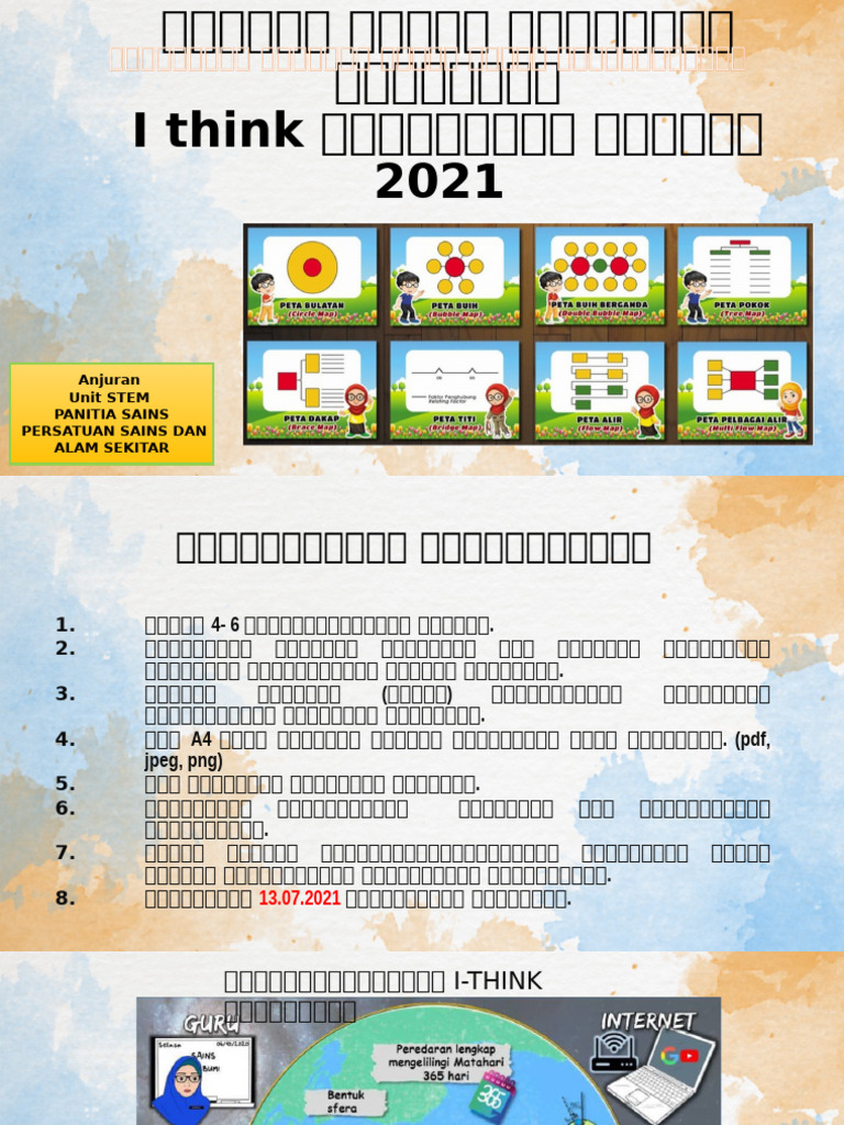 PETA I-THINK SAINS Peringkat Sekolah | PDF