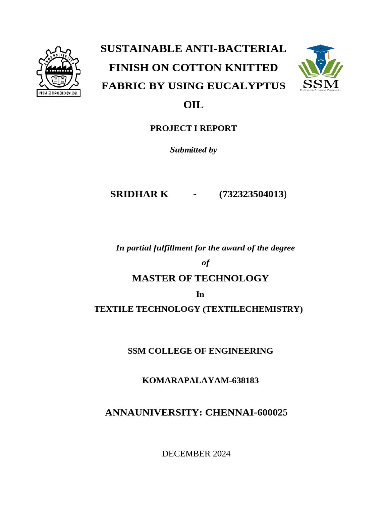 Sridhar PROJECT - Print 1 | PDF