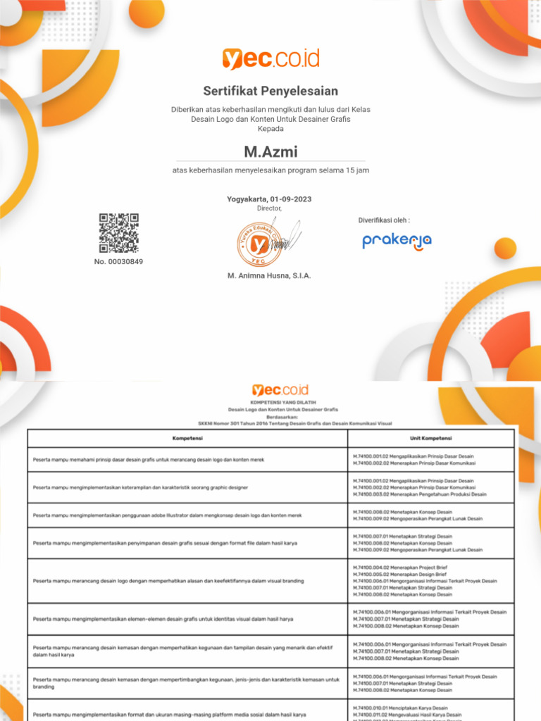 M.Azmi - Desain Logo Dan Konten Untuk Desainer Grafis | PDF
