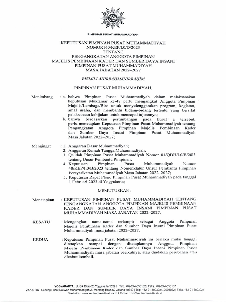 160-2023 Mpksdi 2022-2027 | PDF