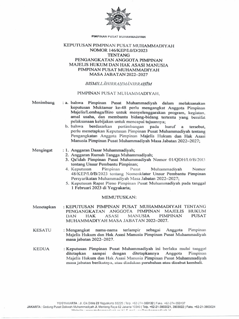 146-2023 MHH 2022-2027 | PDF