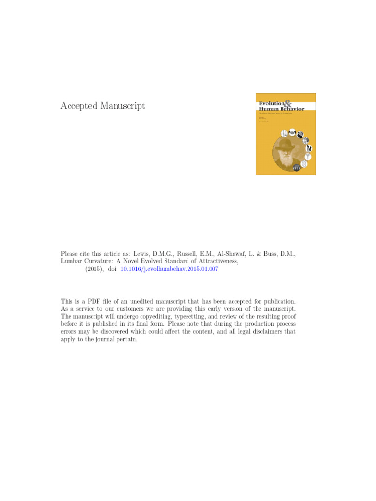 David Buss - Lumbar Curvature - A Previously Undiscovered Standard of ...