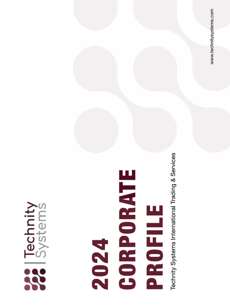 Technity Corporate Profile 2024 | PDF