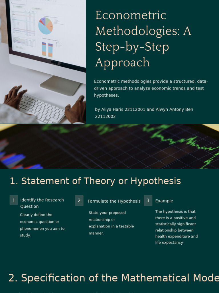 Econometrics Ppt 1 Pdf Econometrics Statistics