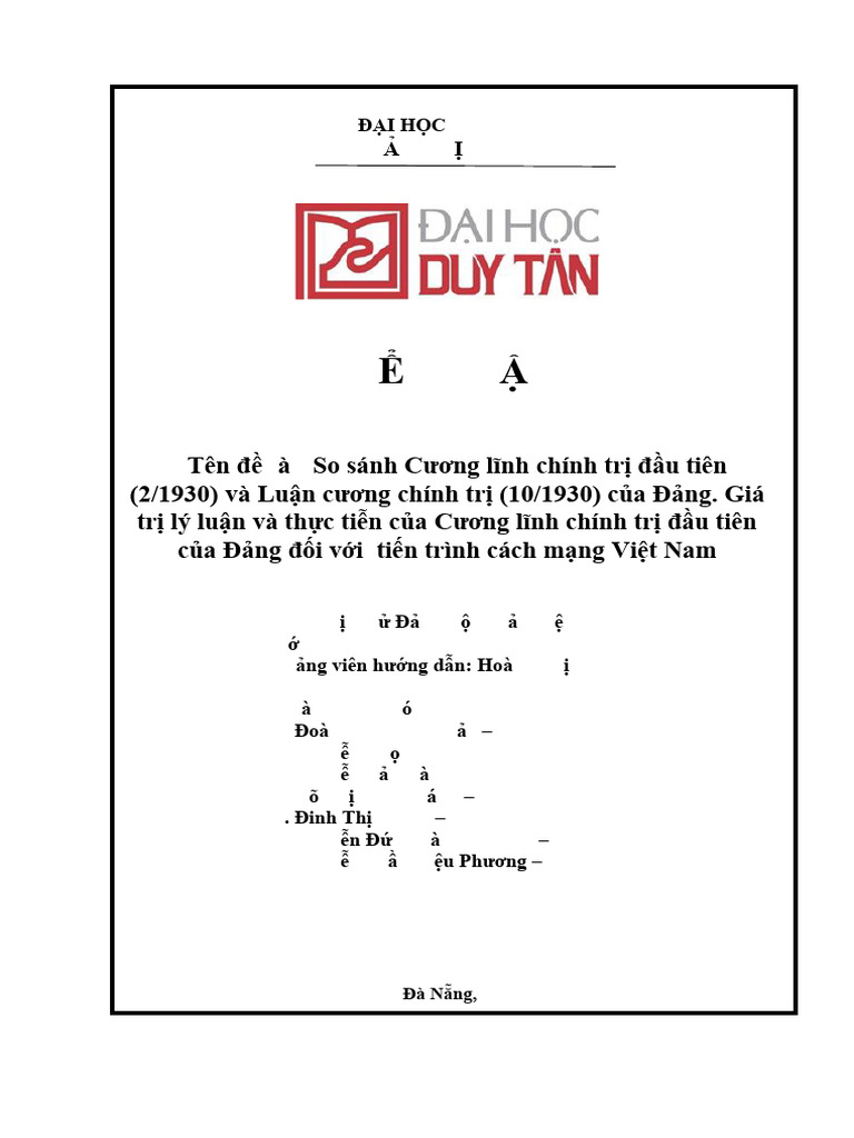 tiểu luận vk | PDF