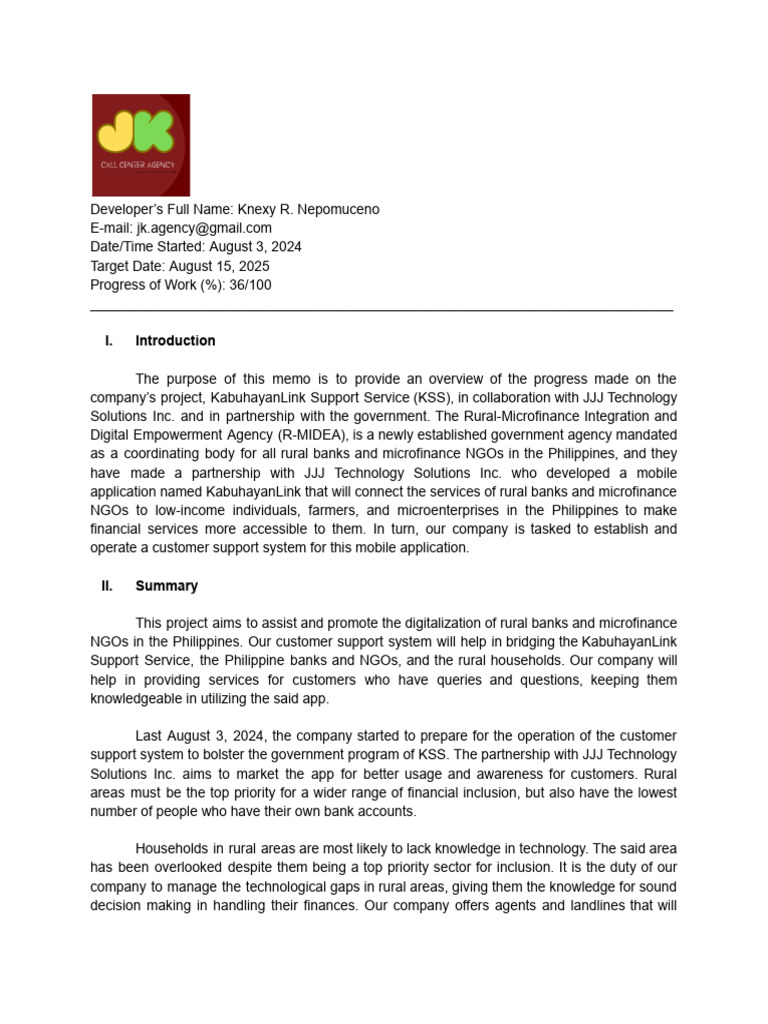 Dableo & Nepomuceno - AEC3 | PDF | Financial Inclusion | Microfinance