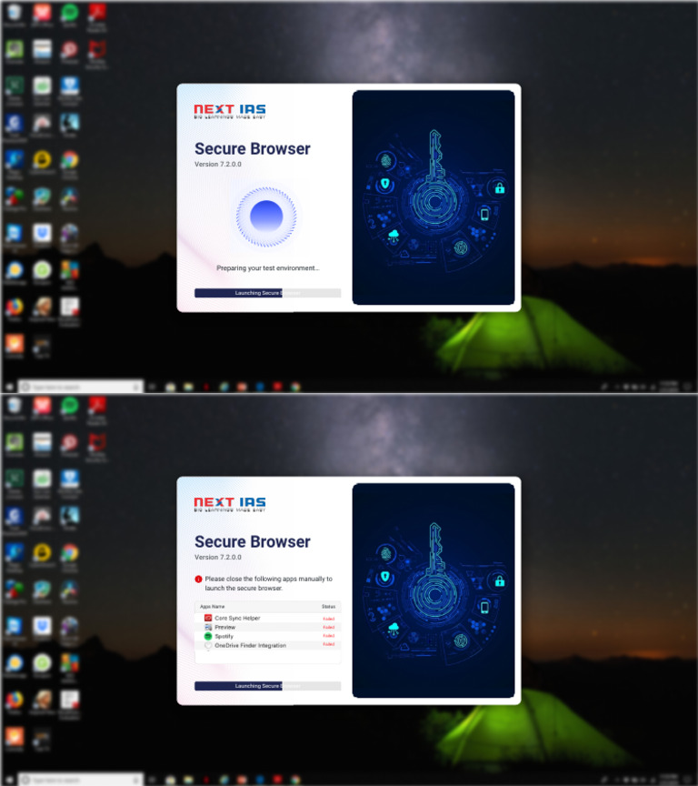 Secure Browser Splash | PDF