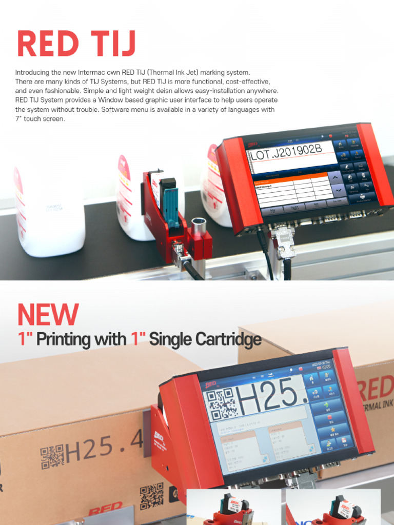 Intermac RED TIJ | PDF