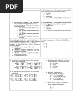 A.P. Chemistry Unit 3 - Progress Check MCQ | PDF | Gases | Chemical Bond