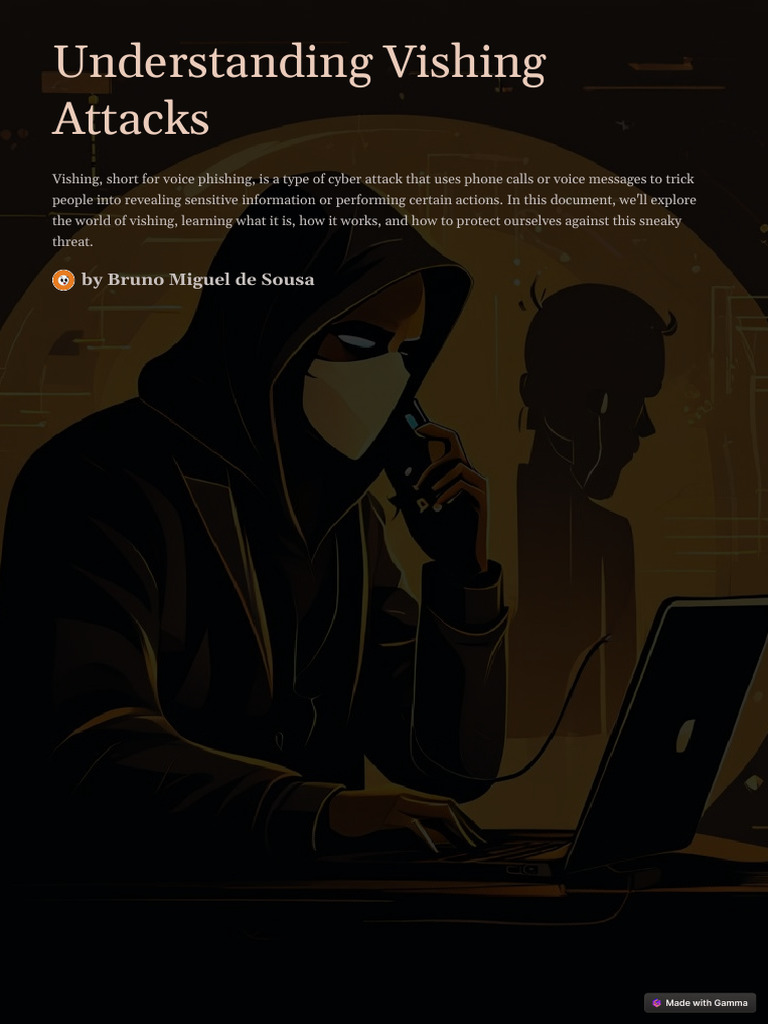 Understanding Vishing Attacks | PDF | Security Engineering | Crime ...