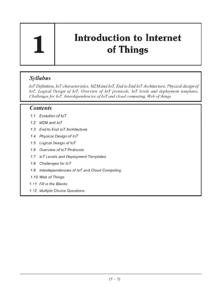 Iot Book | PDF