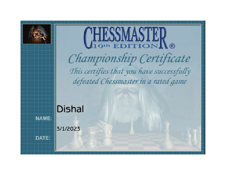 Defeating The Chessmaster | PDF