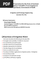 Types and Design of Bunds in Agriculture | PDF | Surface Runoff ...