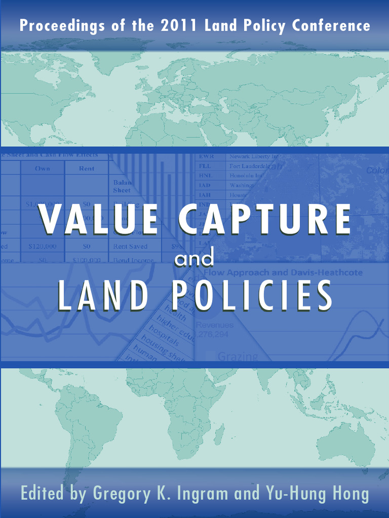 Value Capture & Land Policies 2011 | PDF | Taxes | Real Estate Appraisal