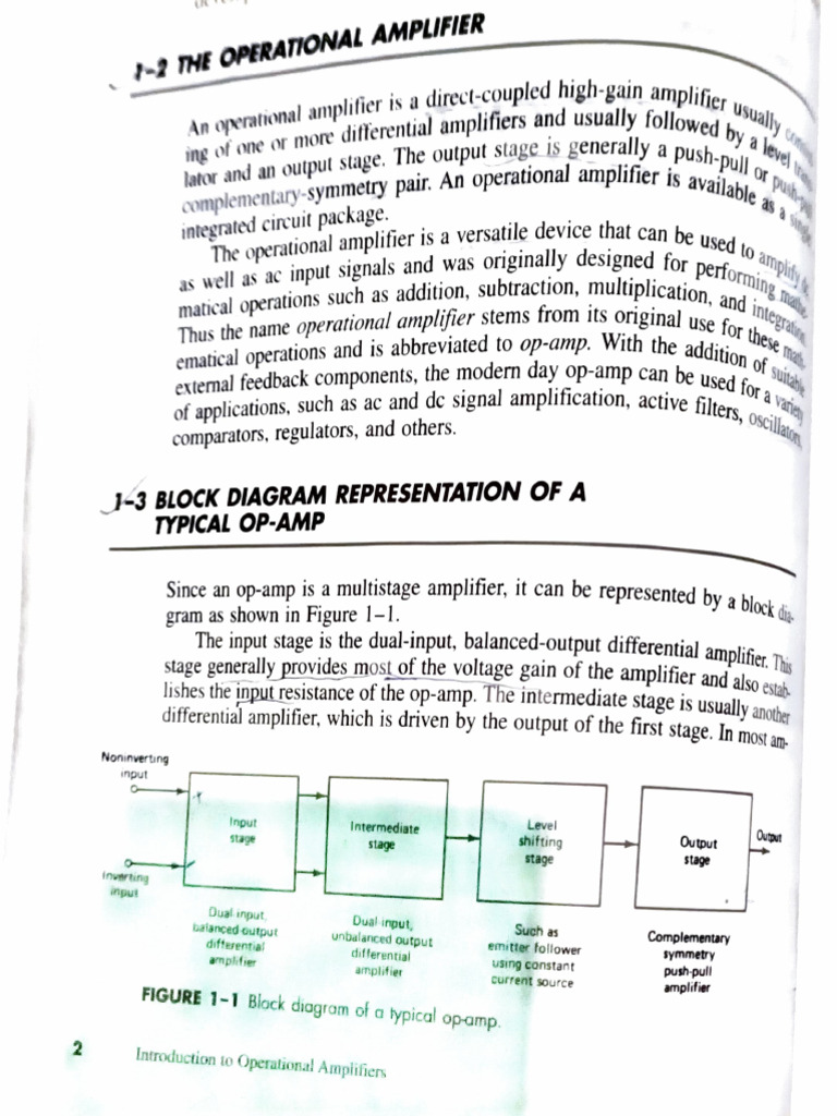 AC BOOK NOTES | PDF | Operational Amplifier | Amplifier