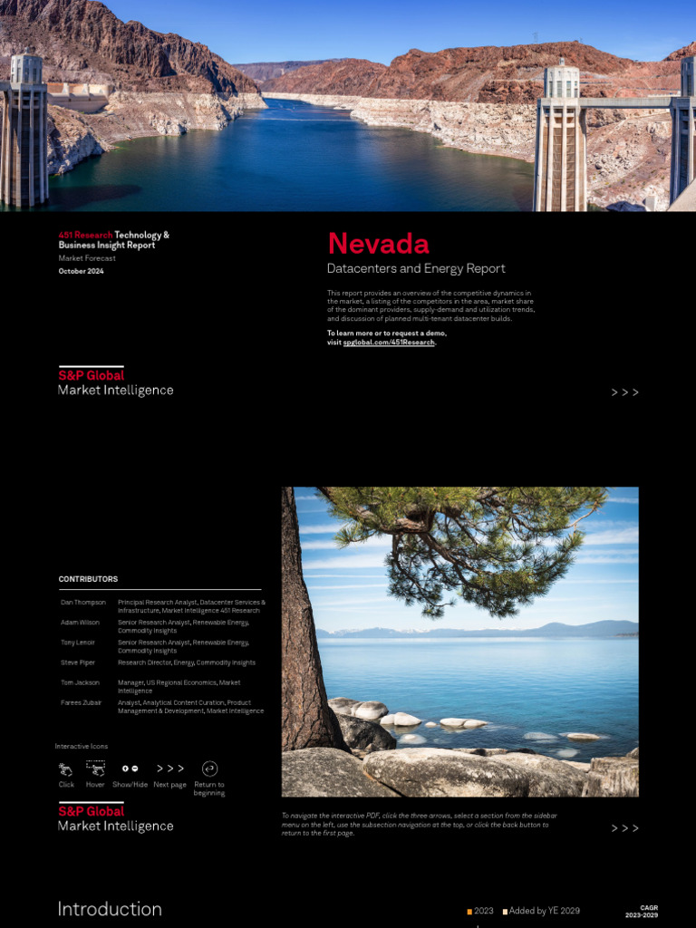 Nevada Datacenter Energy Insights 2024 | PDF | Renewable Energy | Data ...