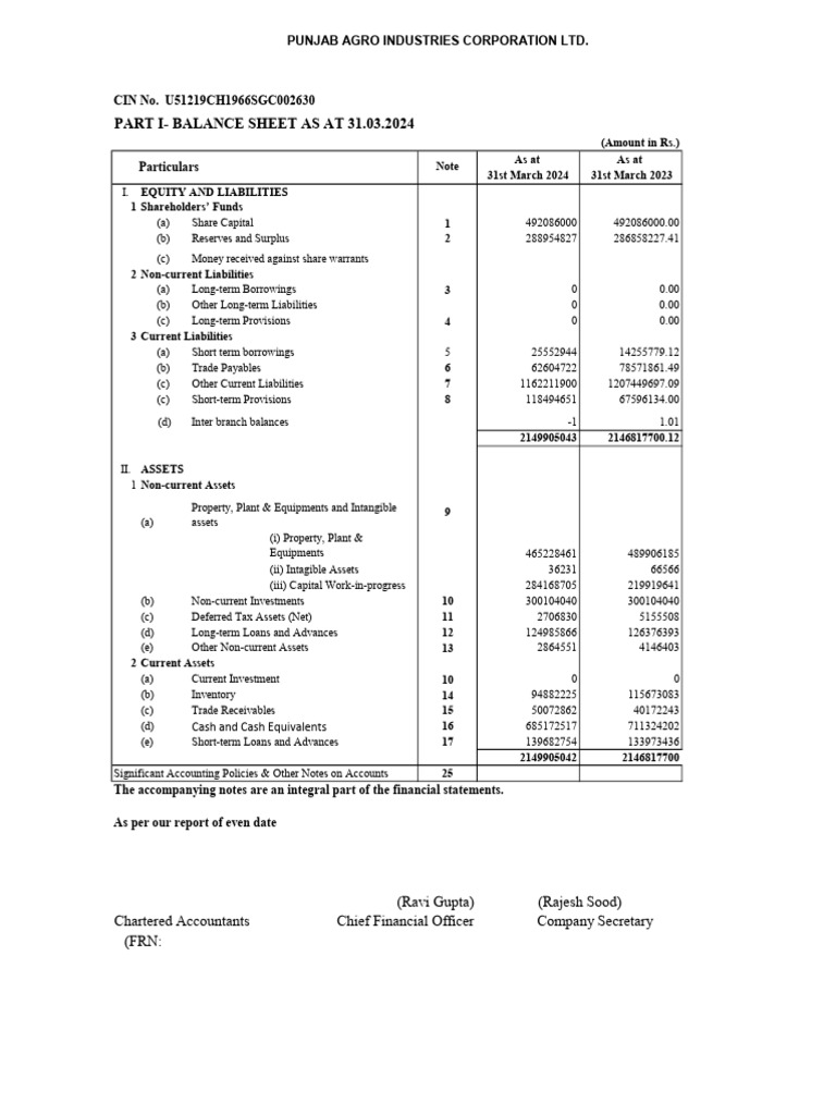 BS | PDF | Balance Sheet | Equity (Finance)