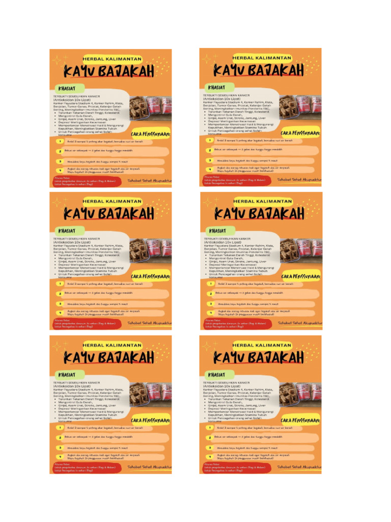 Kayu Bajakah | PDF