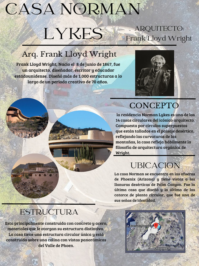 CASA NORMAN LYKES | PDF | Diseño arquitectonico | Arquitectura