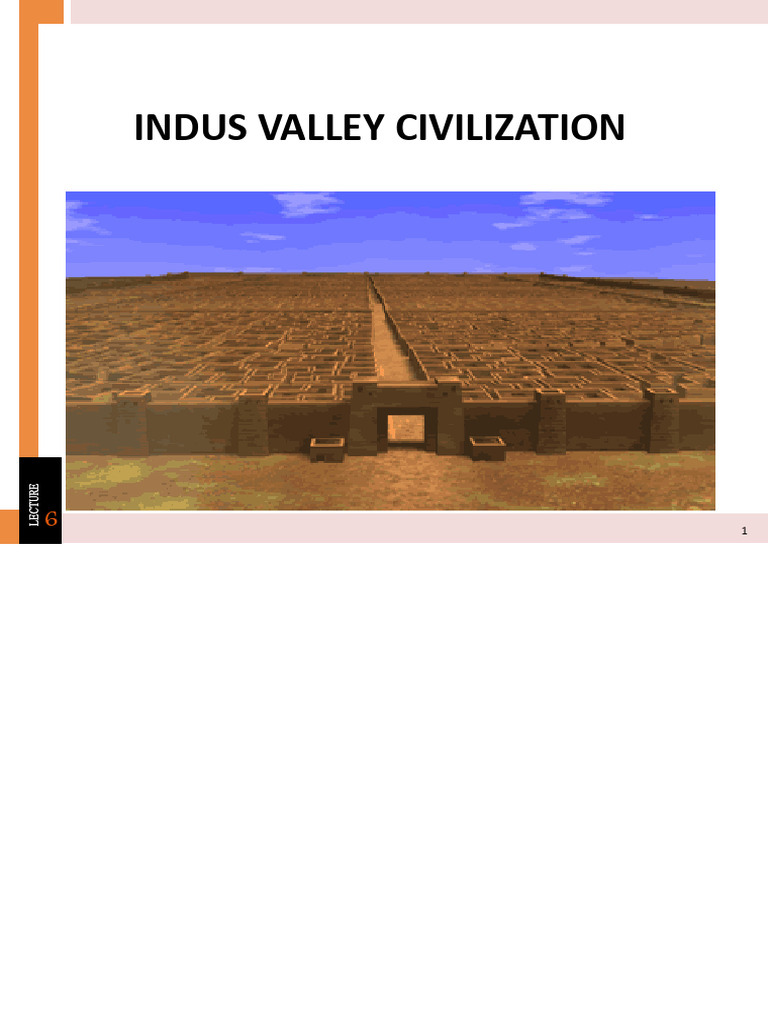Indus Valley Civilization Overview | PDF | Indus River