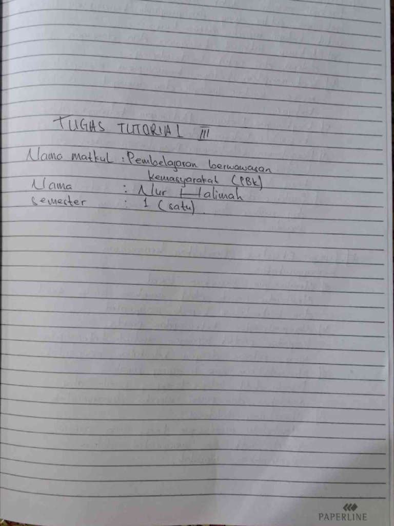 Tugas Tutorial 3 PBK | PDF