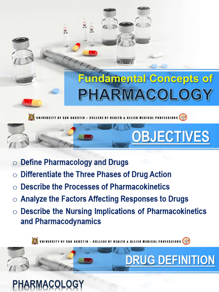 Fundamental Concepts of Pharmacology 2 | PDF | Pharmacology ...