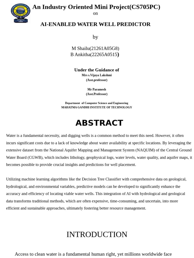 FINAL_PPT_IOMP [Autosaved] | PDF | Machine Learning | Artificial Intelligence