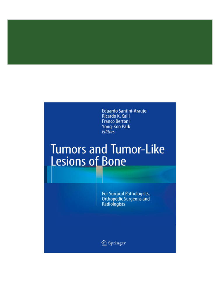 Get Tumors and Tumor Like Lesions of Bone 1th free all chapters | PDF | Project Gutenberg ...