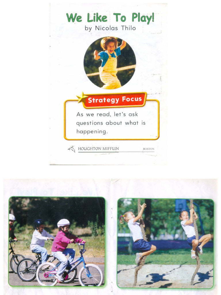We Like To Play | PDF