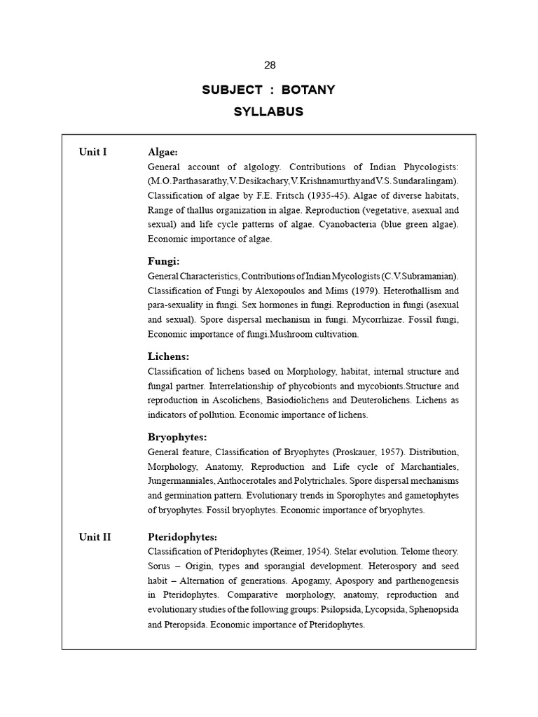 Comprehensive Guide to Botany Topics | PDF | Bacteria | Cell (Biology)