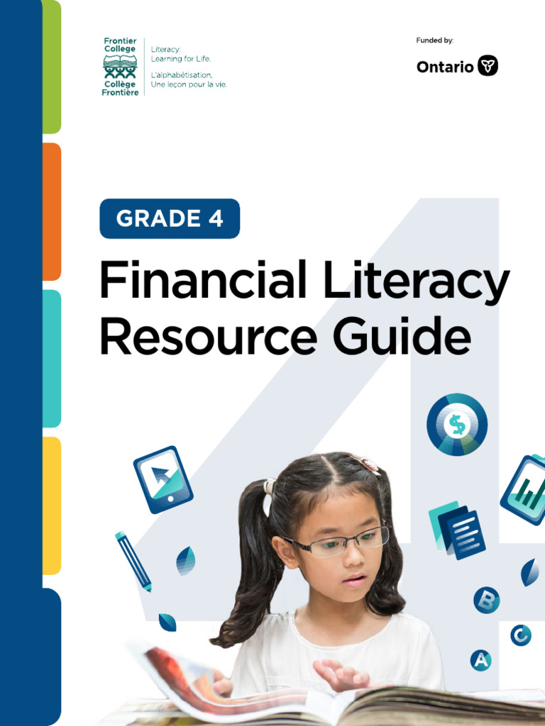 Grade 4 Financial Literacy Guide | PDF | Teachers | Literacy